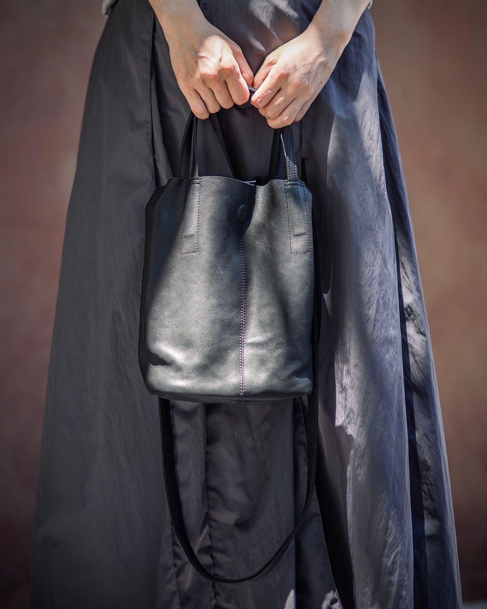 Morphée - Morphee / モルフェ トート3WAY MIDIUM TOTE(SHORT) SILVER | mark