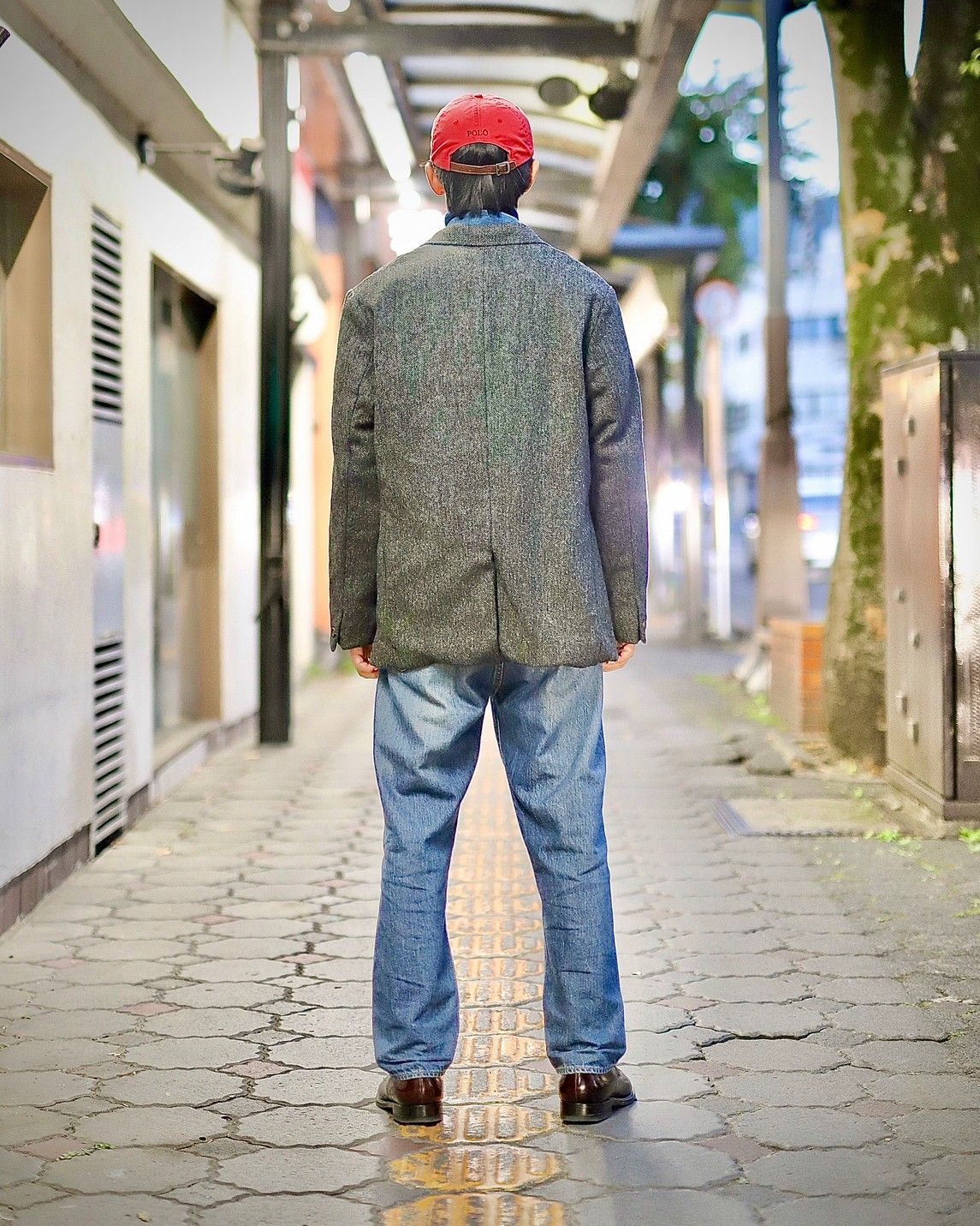 A.PRESSE 23FW Tweed Tailored Jacketスタイル | 3931 | mark A.PRESSE 23FW Tweed Tailored Jacketスタイル | 3931 | mark