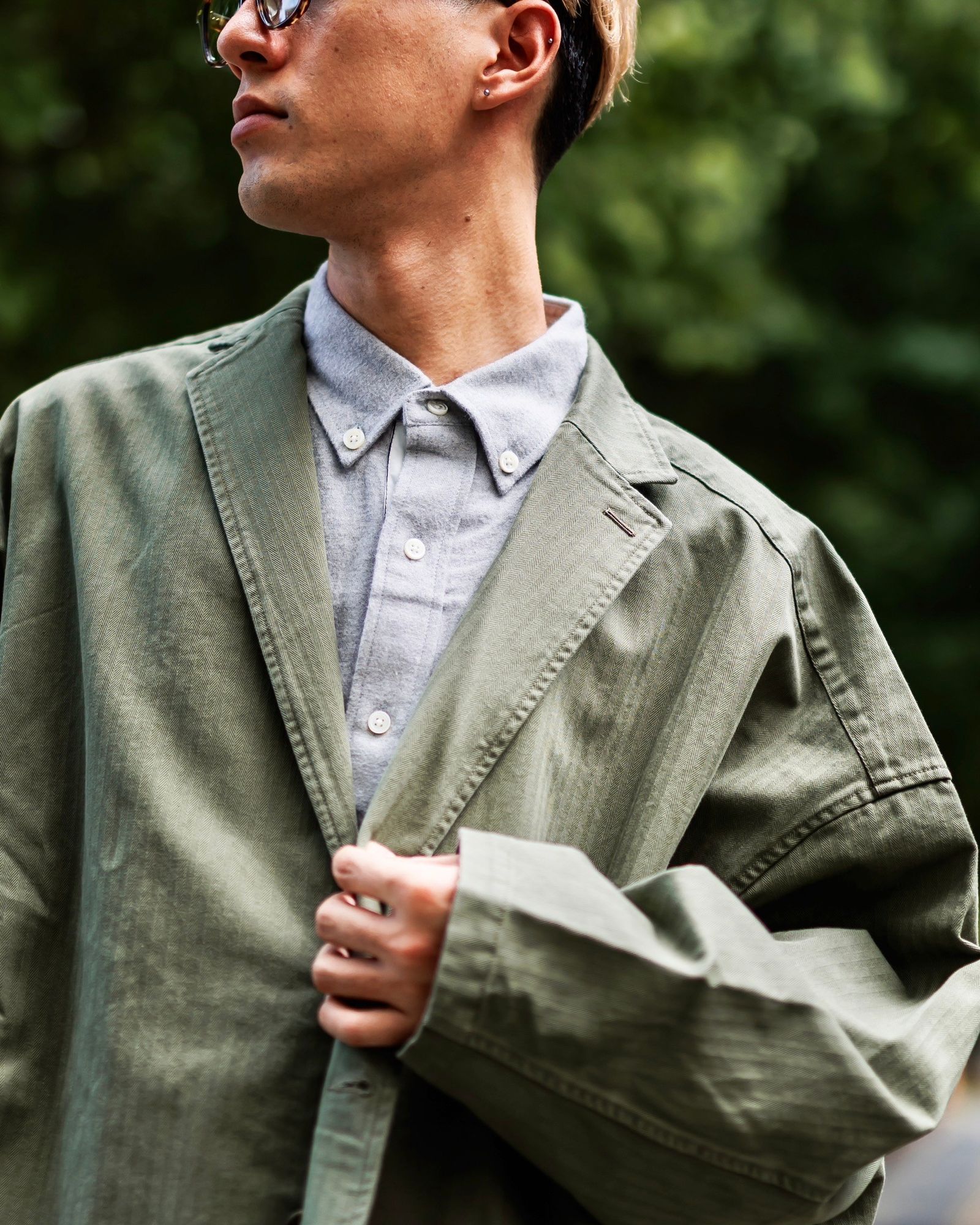 Stripes For Creative TAILORED SHIRT JACKET スタイル9月21日 Stripes For Creative TAILORED SHIRT JACKET スタイル9月21日