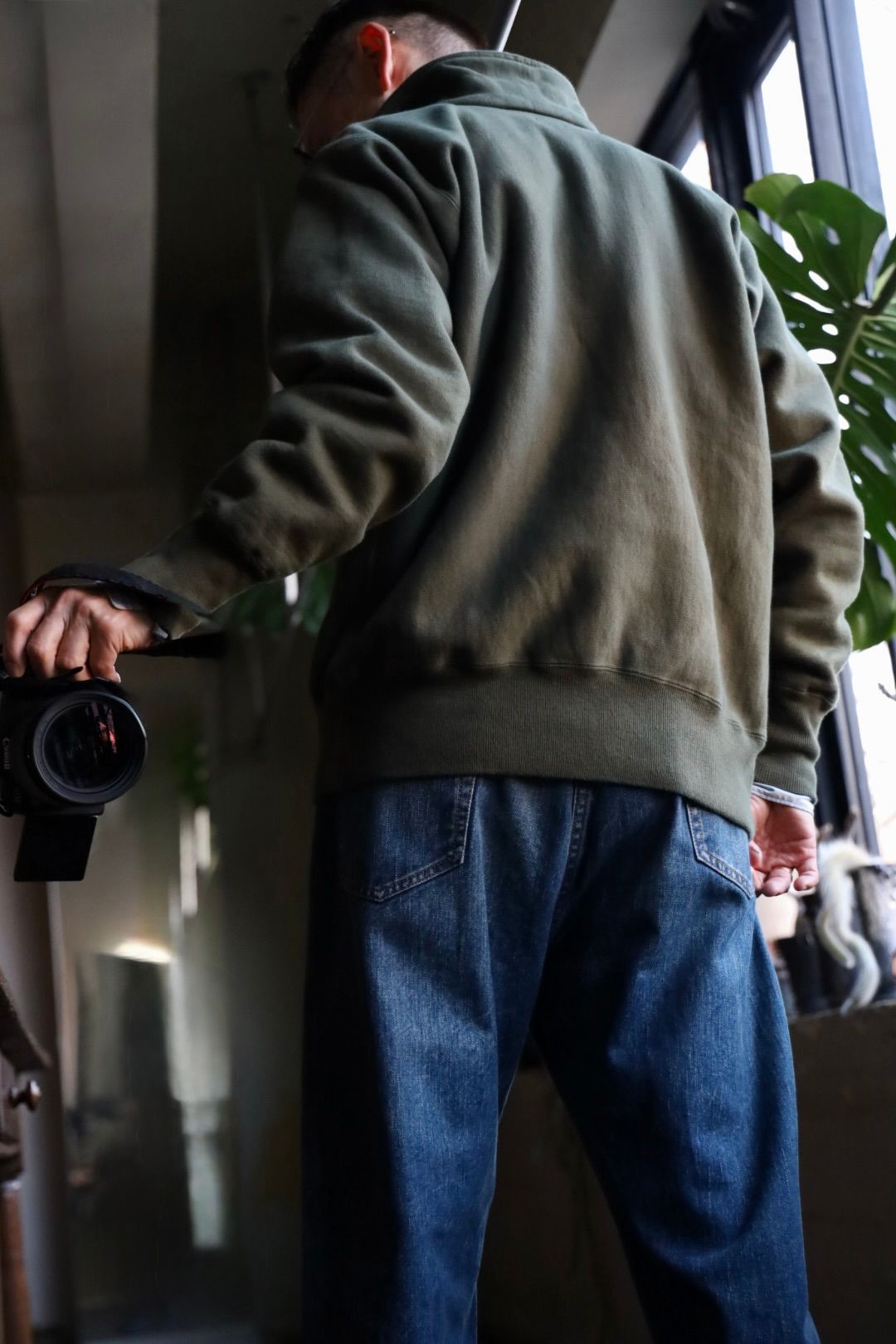 A.PRESSE - アプレッセ Vintage Half Zip Sweat Shirt(25SAP-05 A.PRESSE - アプレッセ Vintage Half Zip Sweat Shirt(25SAP-05