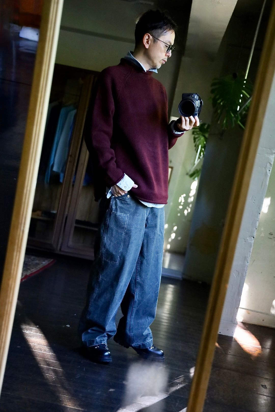 A.PRESSE - アプレッセ Roll Neck Sweater(24AAP-03-08K A.PRESSE - アプレッセ Roll Neck Sweater(24AAP-03-08K