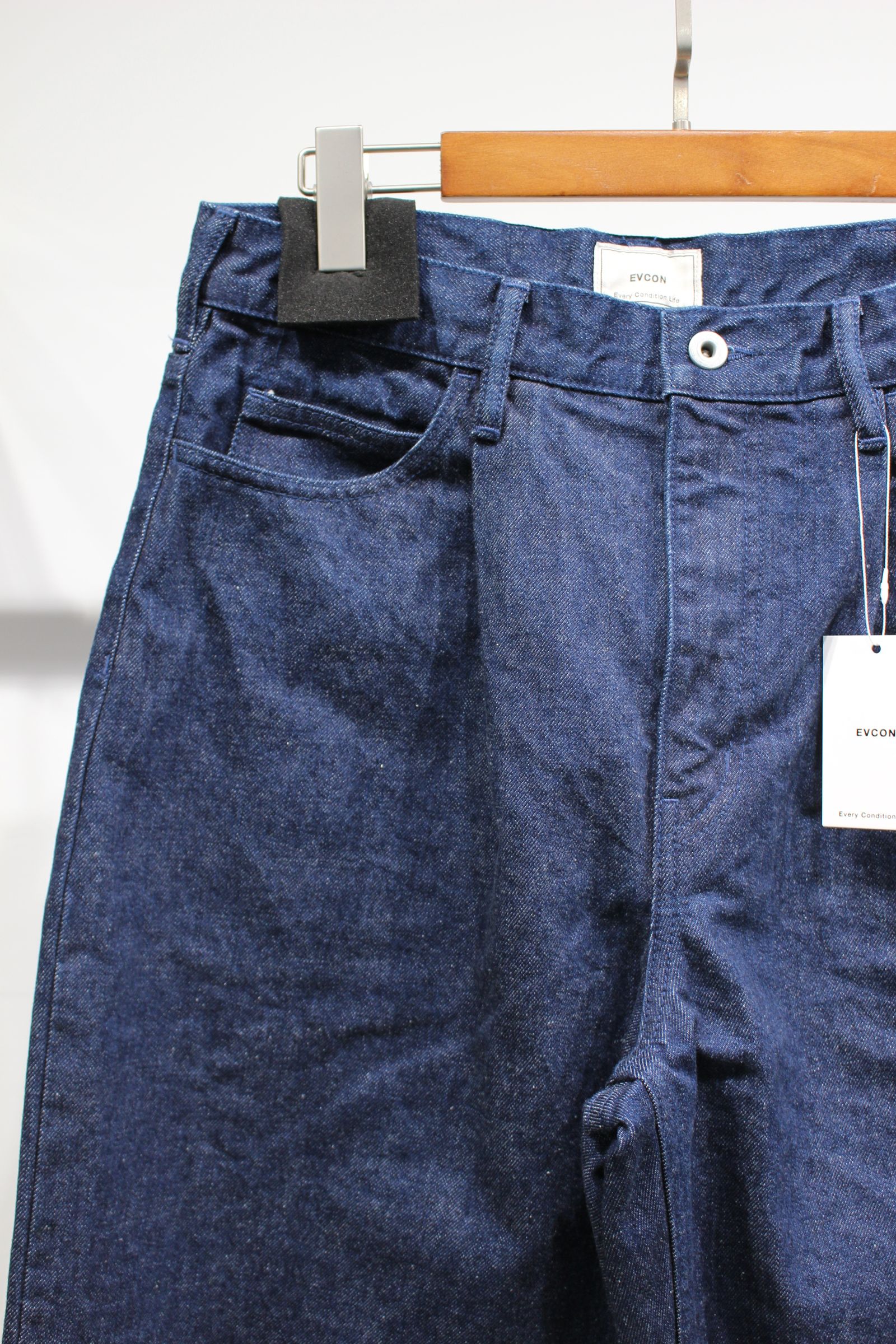 EVCON - 1TUCK BAGGY DENIM | INDIGO | デニム | NapsNote EVCON - 1TUCK BAGGY DENIM | INDIGO | デニム | NapsNote