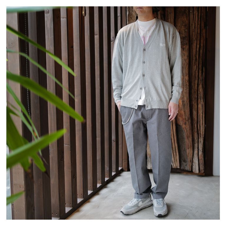 SEQUEL - SQ-24SS-KN-02 KNIT CARDIGAN GRAY | River