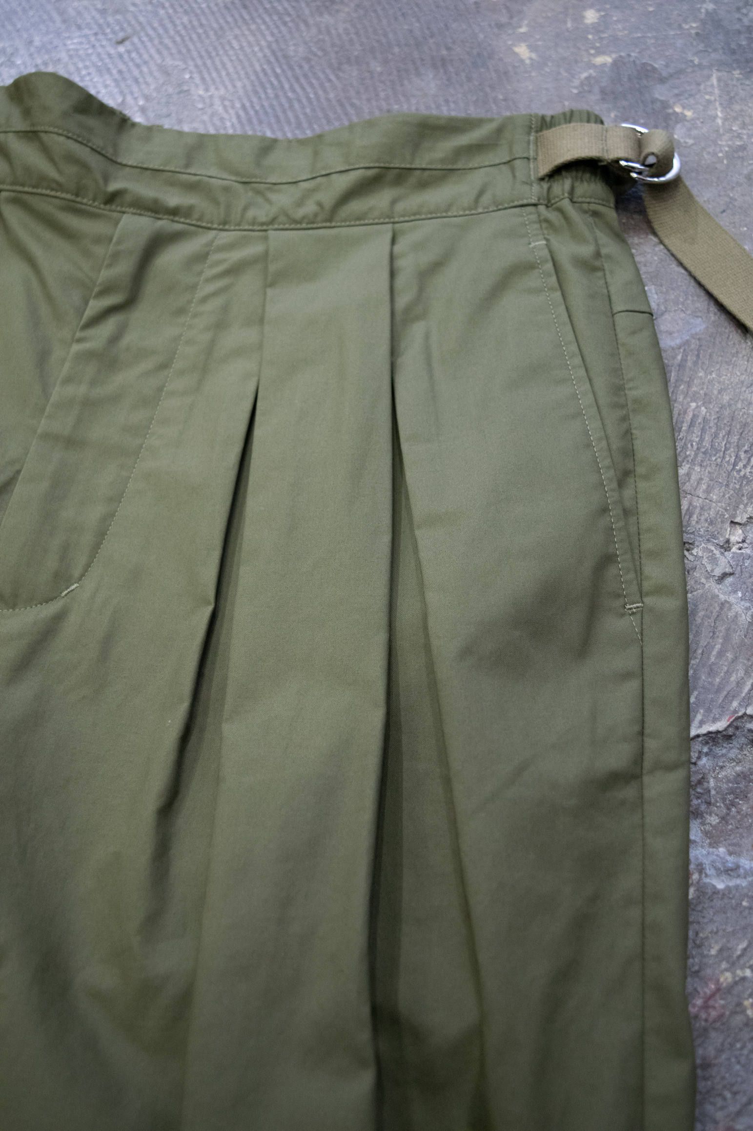 SAYATOMO - 【20SS】Karusan Twill Pants/カルサンツイルパンツ(BEIGE) | Salty