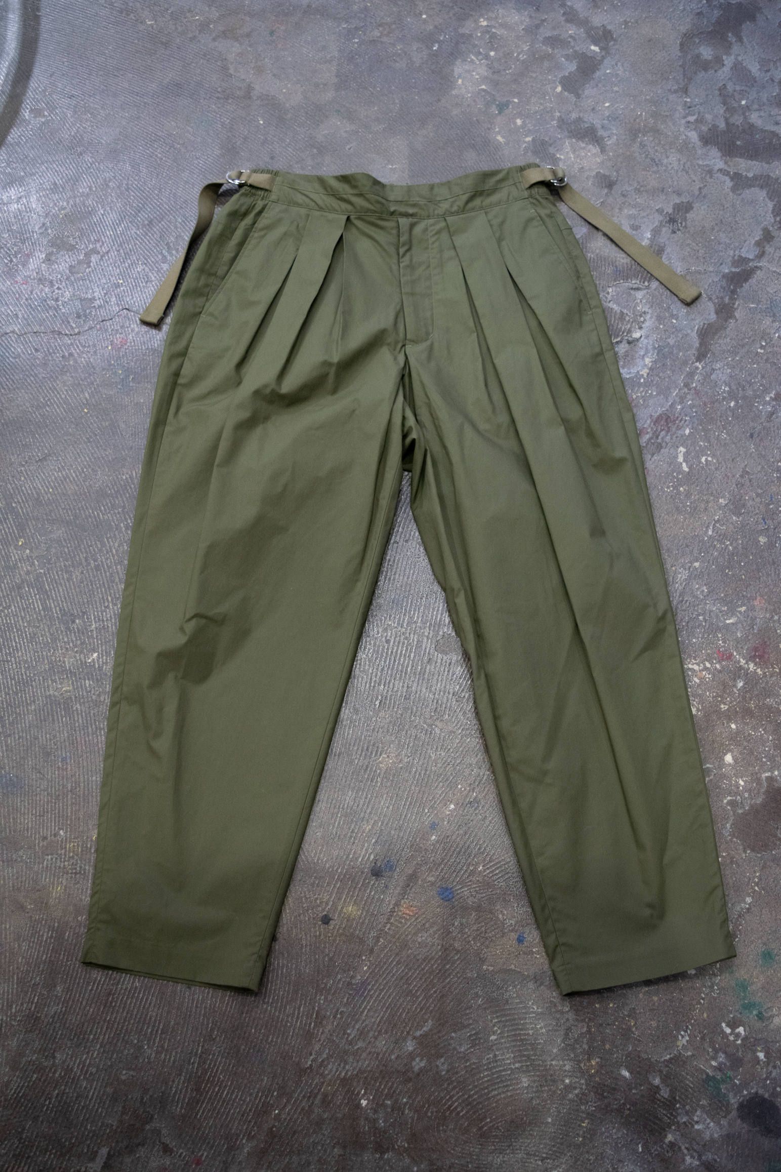 SAYATOMO - 【20SS】Karusan Twill Pants/カルサンツイルパンツ(BEIGE) | Salty