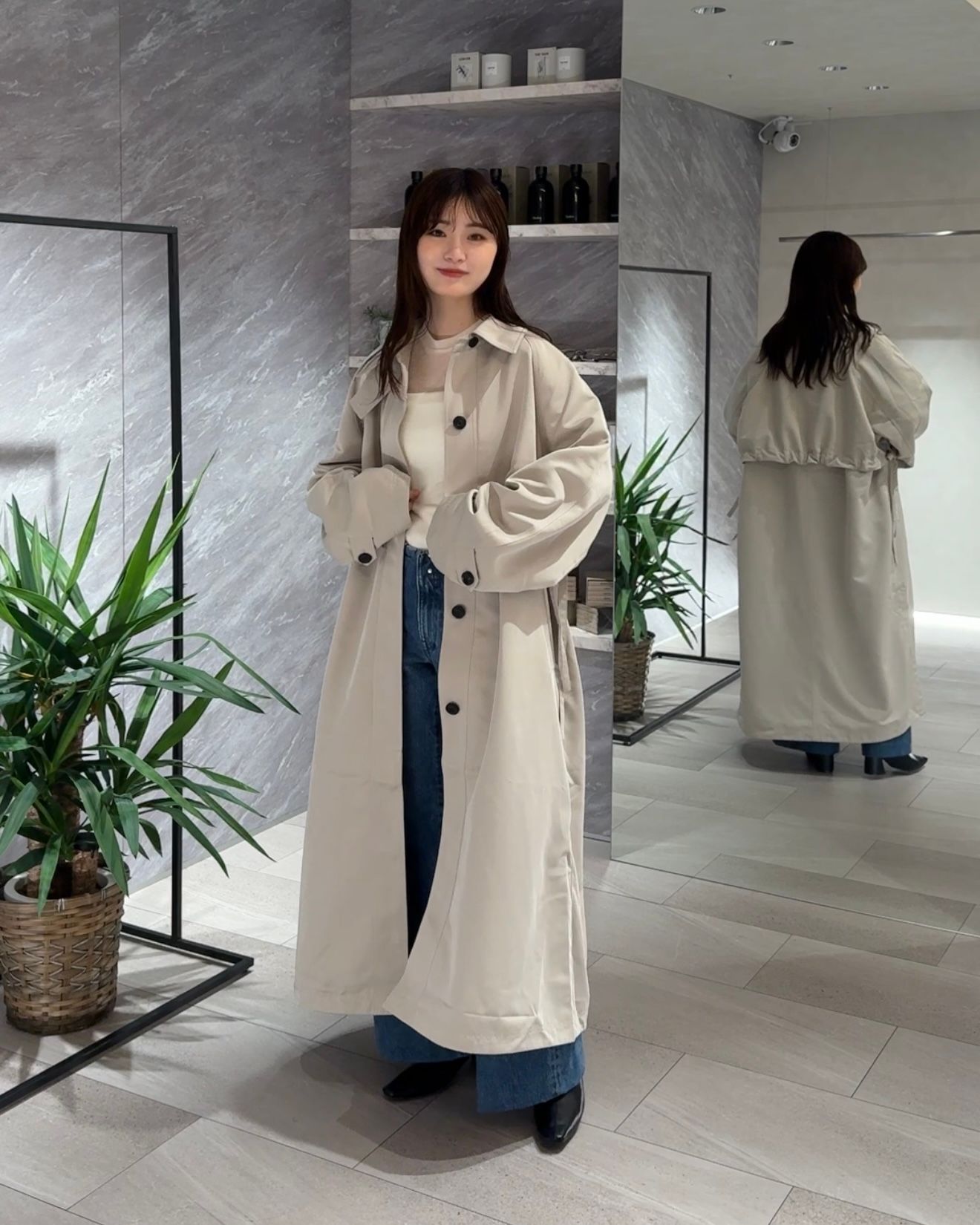 ànuke - Twill Soutiencollar Coat / ツイルステンカラーコート ànuke - Twill Soutiencollar Coat / ツイルステンカラーコート