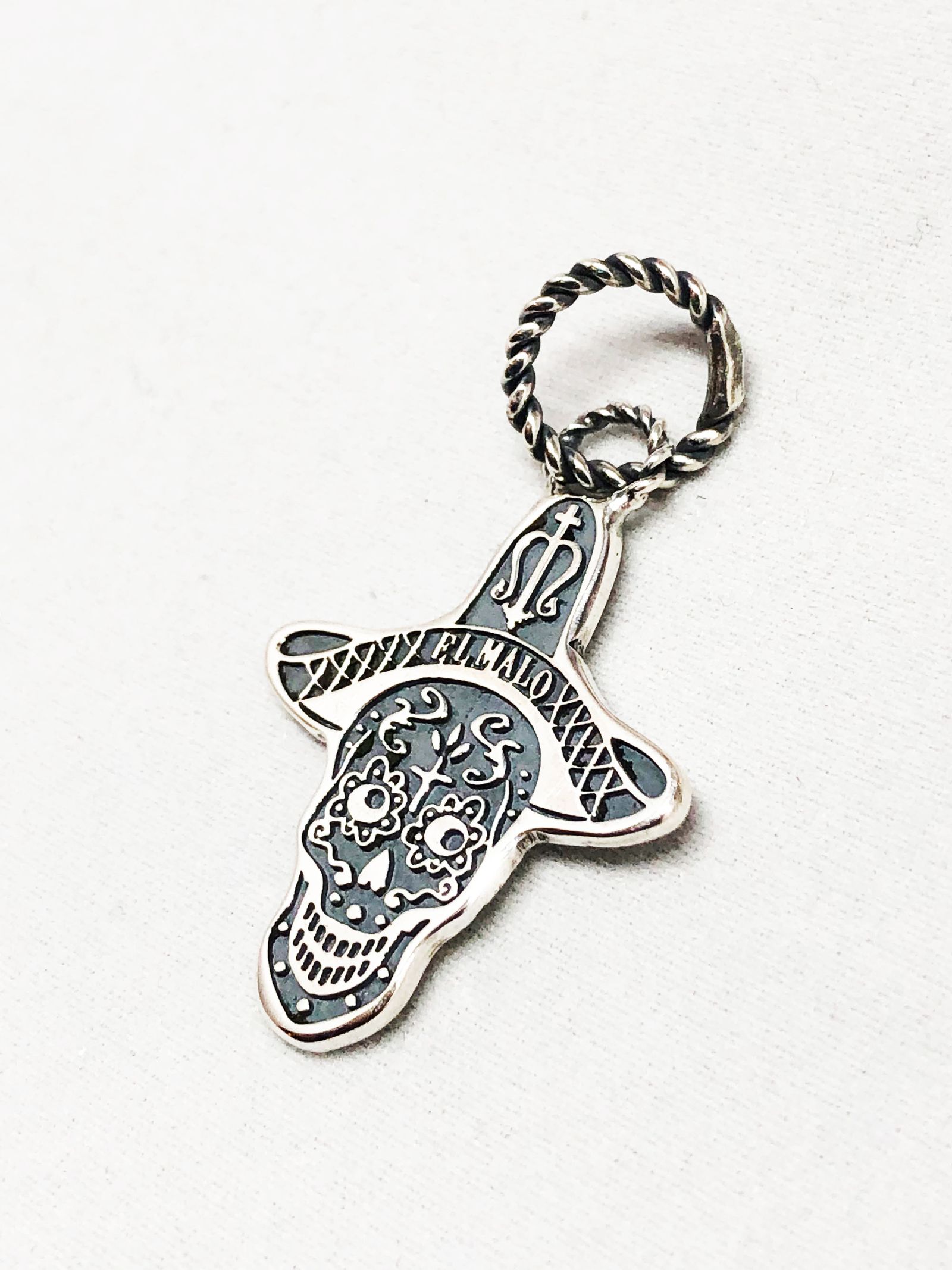 galcia - MEXICAN SKULL NECKTOP (SILVER925) | SKANDA galcia - MEXICAN SKULL NECKTOP (SILVER925) | SKANDA