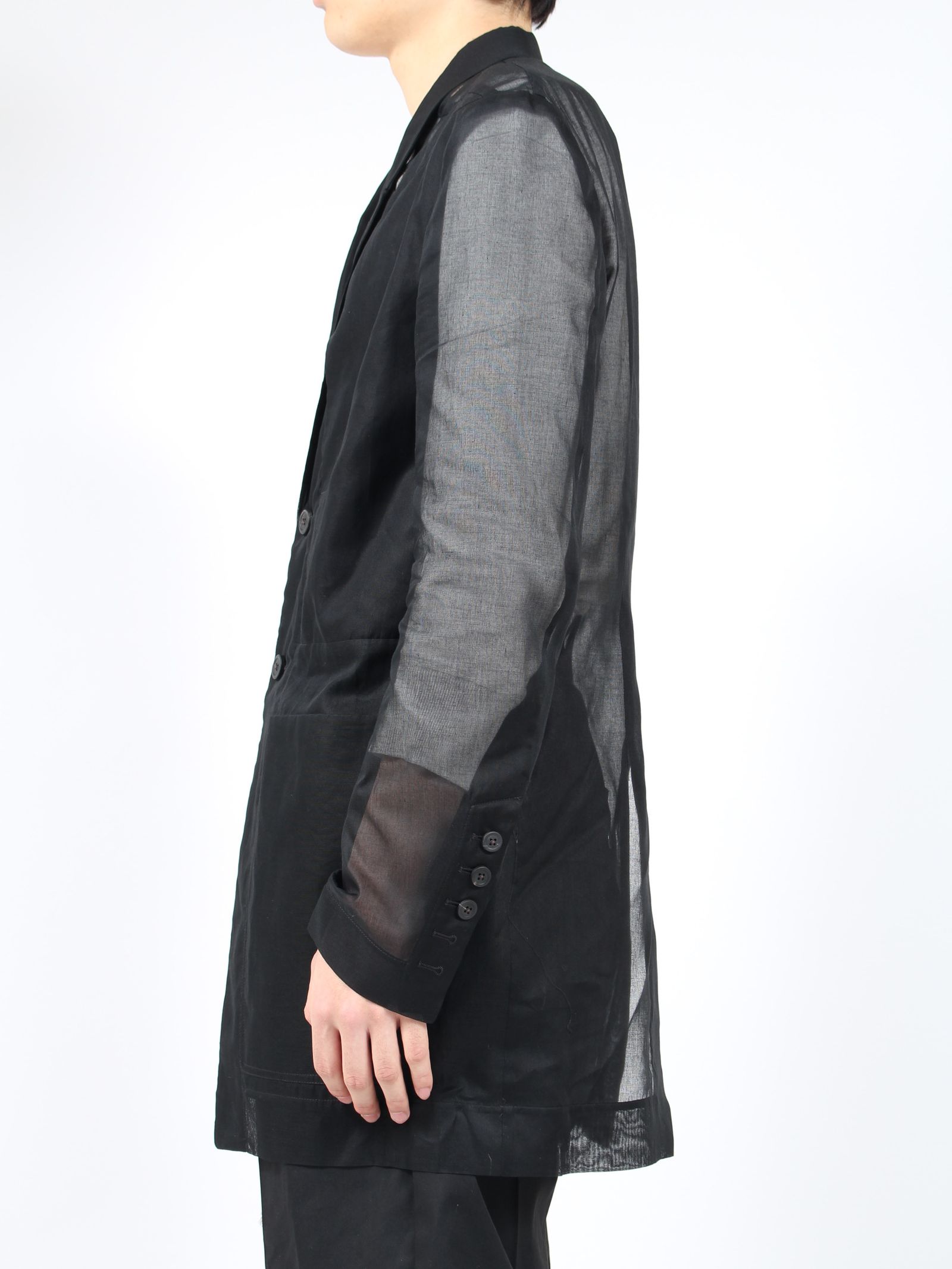 RICK OWENS - 【24SS】リド ジャケット / LIDO JKT / ブラック RICK OWENS - 【24SS】リド ジャケット / LIDO JKT / ブラック