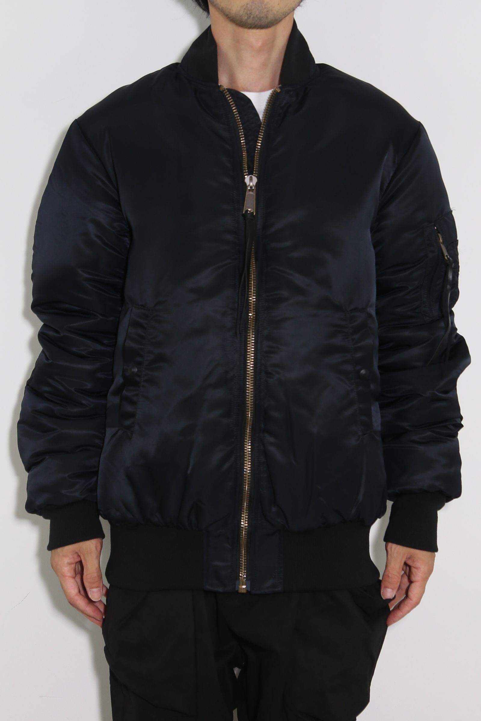 RIPVANWINKLE - MA-1 / ブラック | Tempt